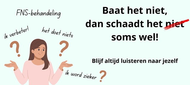 Baat het niet, dan schaadt het … wel? – FNS patiëntenvereniging